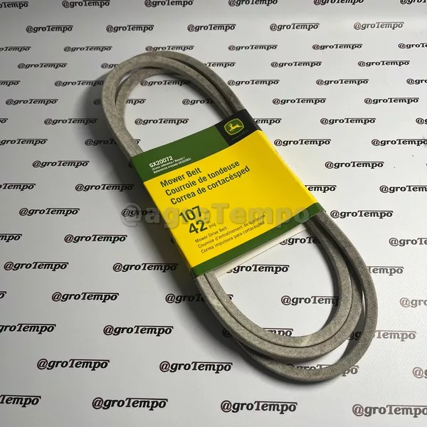 GX20072 John Deere Fűnyíró hajtószíj lapos szíjjal, effektív